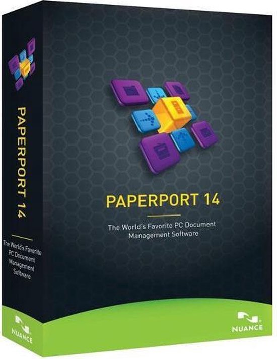 Nuance Paperport 14 - Software voor Windows - Documenten scannen en ordenen | bol