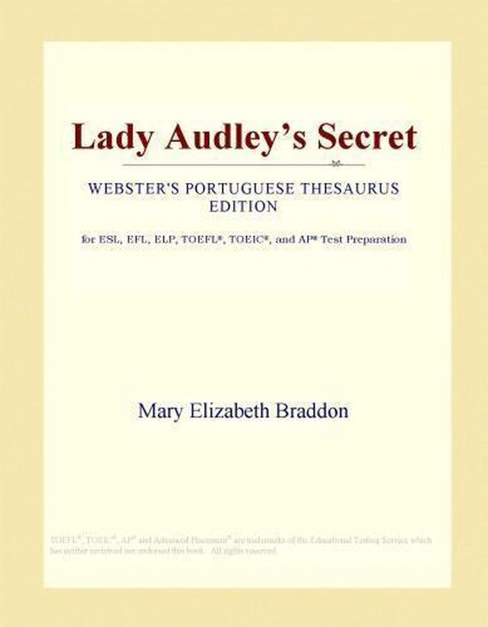 Lady Audley's Secret (Webster's Portuguese Thesaurus Edition) (ebook ...