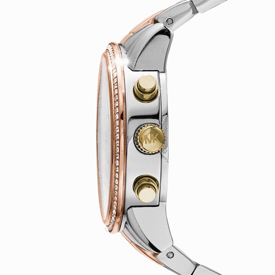 Michael Kors MK5650 - Horloge - Staal - Bicolor - 37 mm | bol.com
