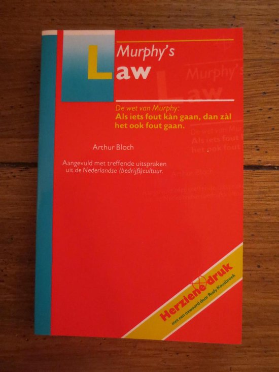 Murphys Law, Arthur Bloch | 9789022979259 | Boeken | bol