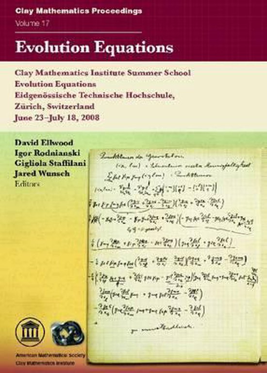 Evolution Equations | 9780821868614 | Clay Mathematics Institute ...