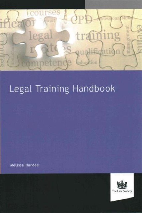 Legal Training Handbook, Melissa Hardee | 9781907698842 | Boeken | bol.com