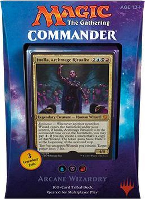 Magic The Gathering Commander 2017 Arcane Wizardry | Games | bol.com