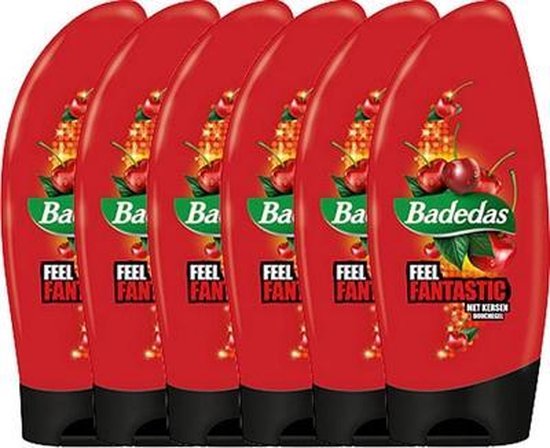 Badedas Feel Fantastic - 6 x 250 ml - Douchegel - Voordeelverpakking ...