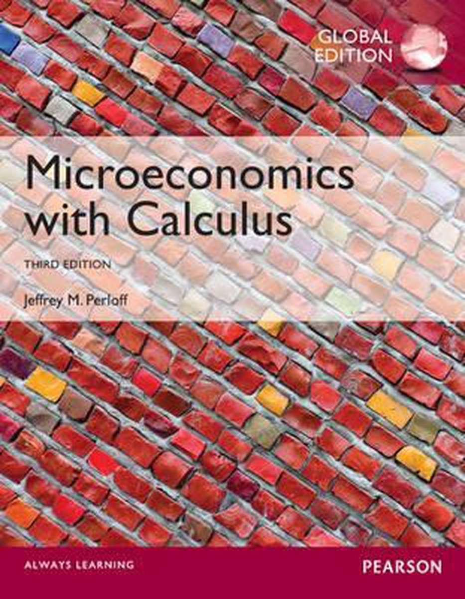 Microecon with Calc Ge | 9780273789987 | Jeffrey Perloff | Boeken | bol