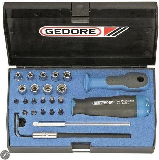 Gedore 2140-30-025 Schroevendraaierset - 25 delig | bol