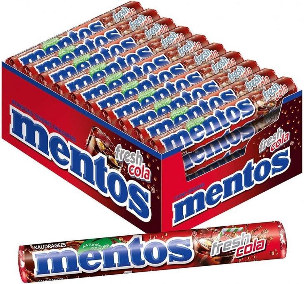 Mentos - Fresh Cola - 40 Rollen | bol