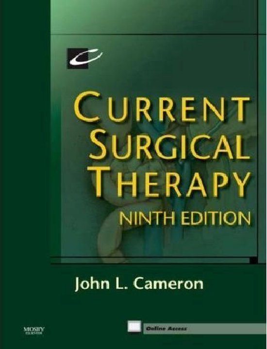 Current Surgical Therapy | 9781416034971 | Andrew M Cameron | Boeken ...