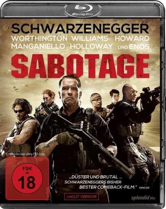 Sabotage (2014) (Blu-ray) (Blu-ray), Nick Chacon | Dvd's | bol