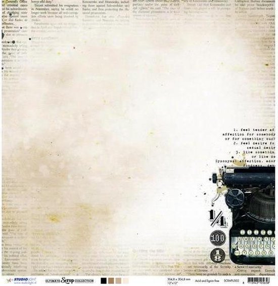 Studio Light Ultimate Scrap Collection-Dubbelzijdig nummer02 304x304 ...