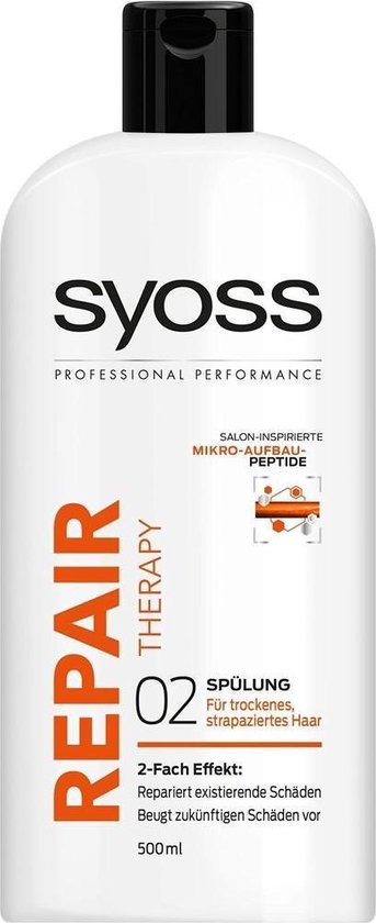 Syoss Conditioner - Repair Therapy 500 ml | bol