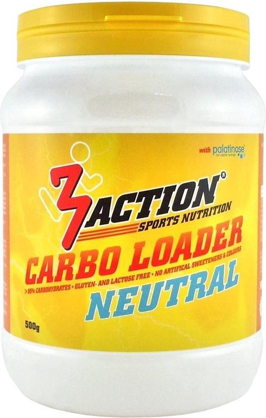 3action Sportdrank Carboloader Neutral 500 Gram | bol.com