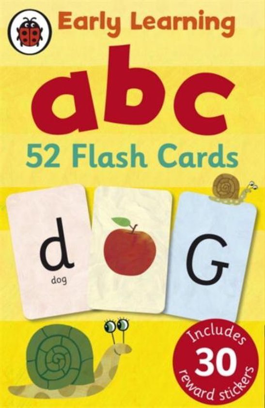 Early Learning ABC Flashcards, Ladybird | 9781409302742 | Boeken | bol