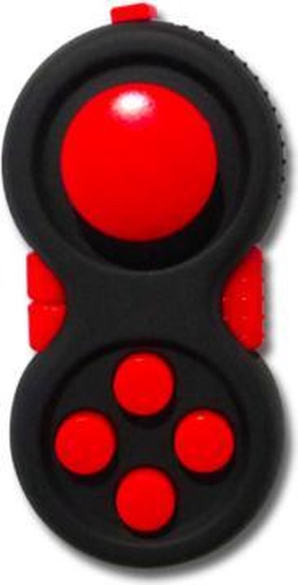 Fidget Pad - Friemel Stick - Rood/Zwart | bol.com