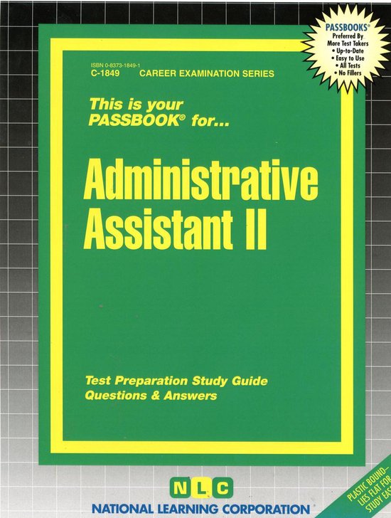 Career Examination Series - Administrative Assistant II (ebook ...
