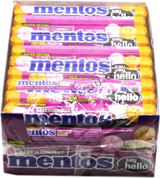 Mentos say Hello x 40 | bol.com