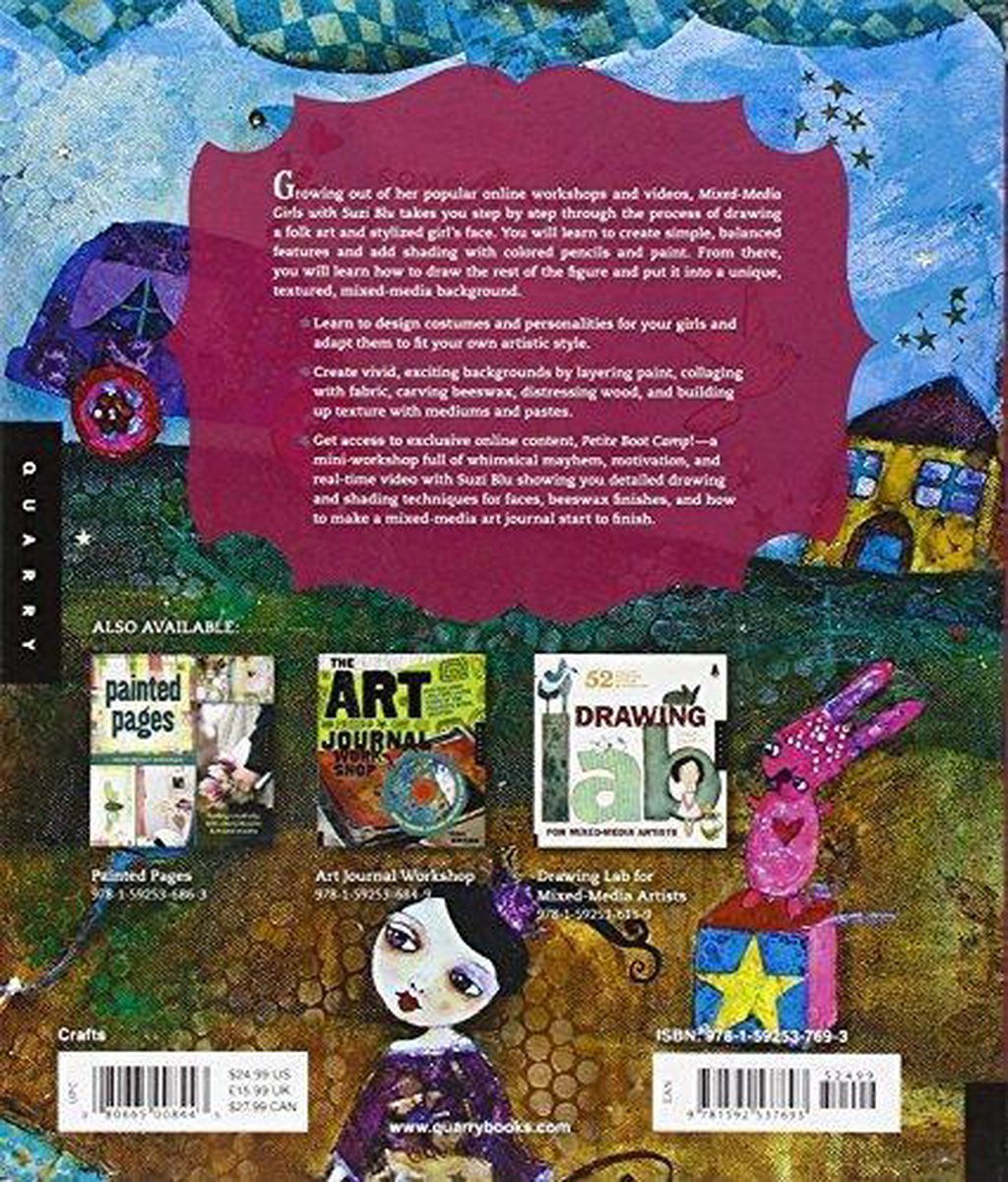 Mixed-Media Girls with Suzi Blu, Suzi Blu | 9781592537693 | Boeken ...