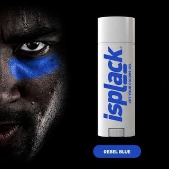 Isplack Colored Eye Black - Rebbel Blue | bol