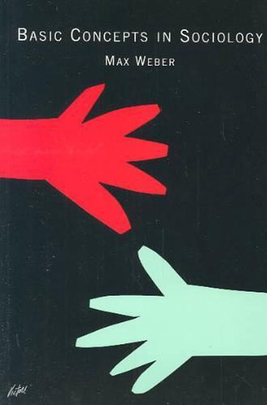 Basic Concepts in Sociology, Max Weber | 9780806503042 | Boeken | bol