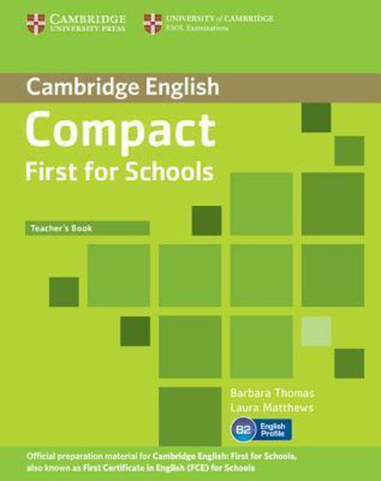 Compact First for Schools Teacher's Book | 9781107604001 | Barbara ...