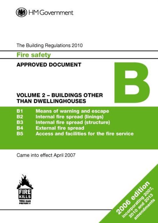 Approved Document B: Fire Safety, Volume 2 Buildings other than ...