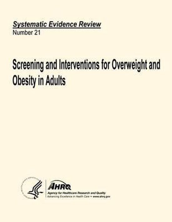 Screening and Interventions for Overweight and Obesity in Adults ...