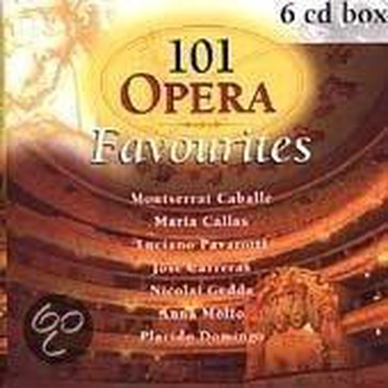 101 Opera Fav. =Digibox=, various artists | CD (album) | Muziek | bol.com