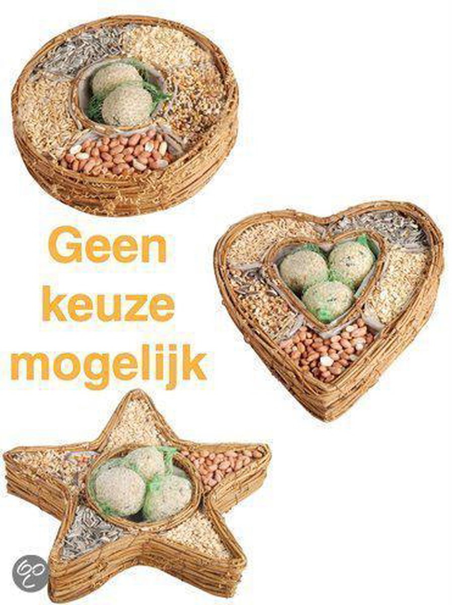 Best For Birds Voedermand Assorti - 25x25x6.5 cm | bol.com