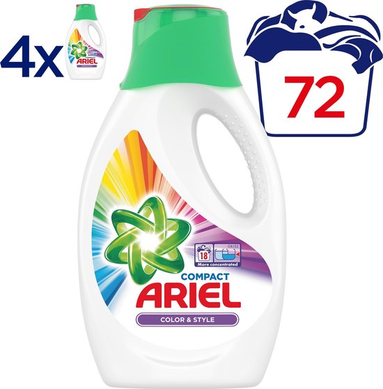 ARIEL VLOEIBAAR COLOR & STYLE 4 x 0.99L/18 sc | bol.com