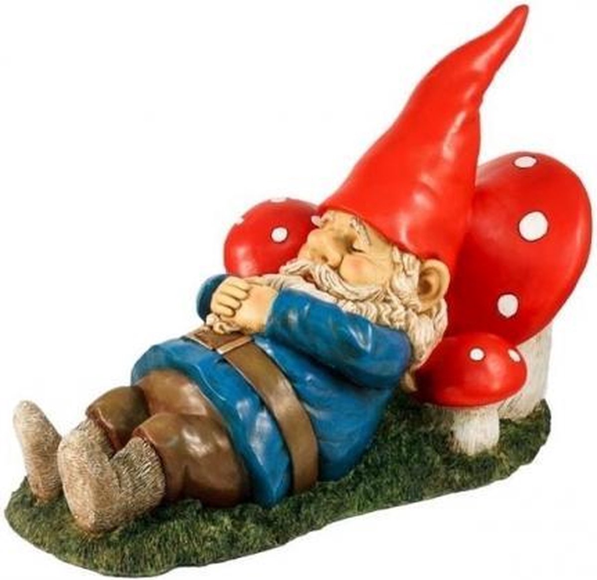 Rien Poortvliet - De kabouter - Tuinkabouter slapend - 24 x 38 x 25 cm ...