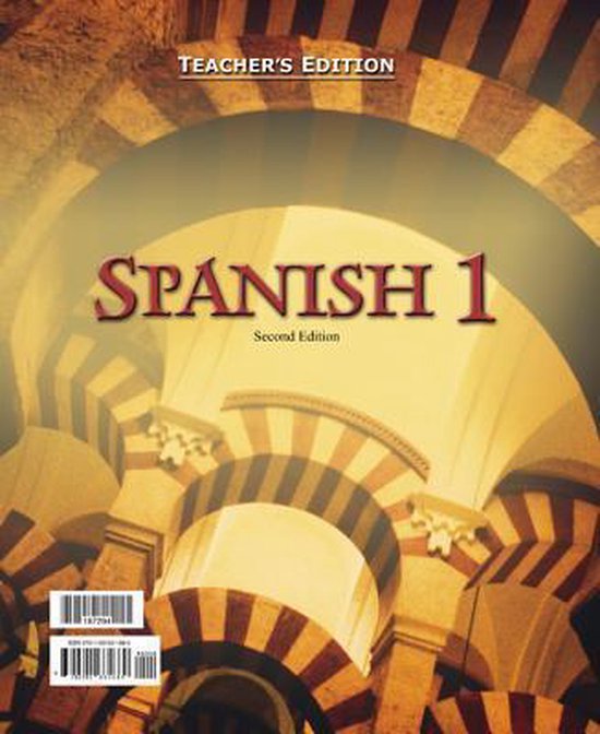 Spanish 1 Teacher's Edition 2nd Edition, Onbekend | 9781591661689 ...