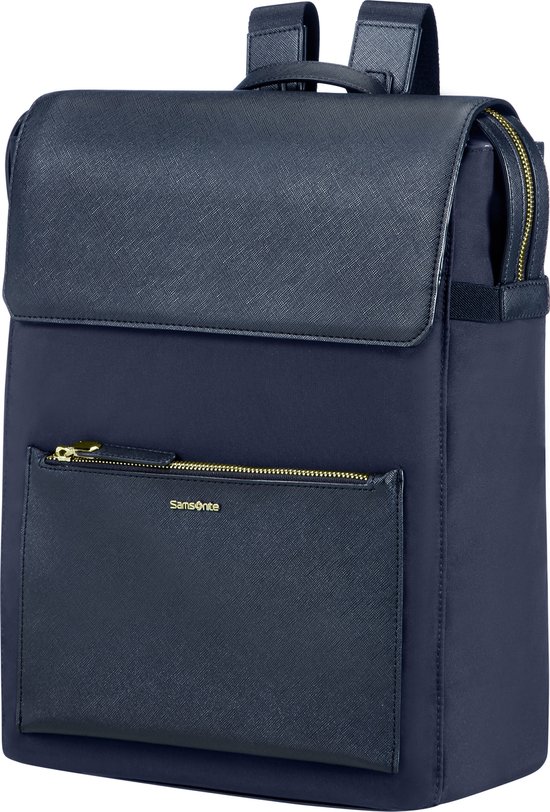 Samsonite Laptoprugzak - Zalia Rectangular Backpack 14.1 inch Dark Blue ...