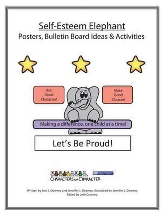 Self-Esteem Elephant Postes and Bulletin Board Ideas Activities ...
