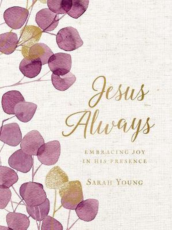 Jesus Always Large Text Cloth Botanical Cover Embracing Joy in His ...