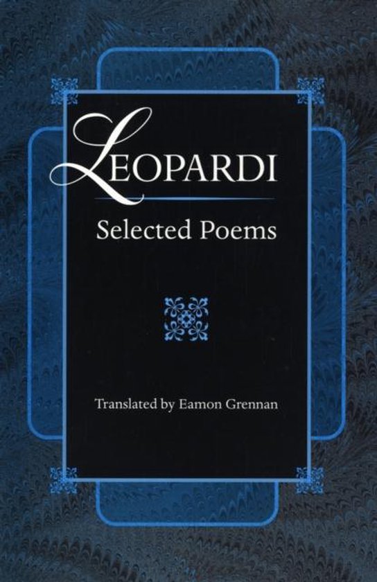 Leopardi Selected Poems, Giacomo Leopardi | 9780691016443 | Boeken ...