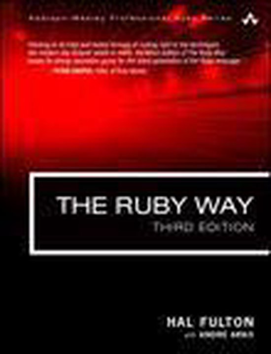 Addison-Wesley Professional Ruby Series - The Ruby Way (ebook), Hal Fulton |... | bol.com