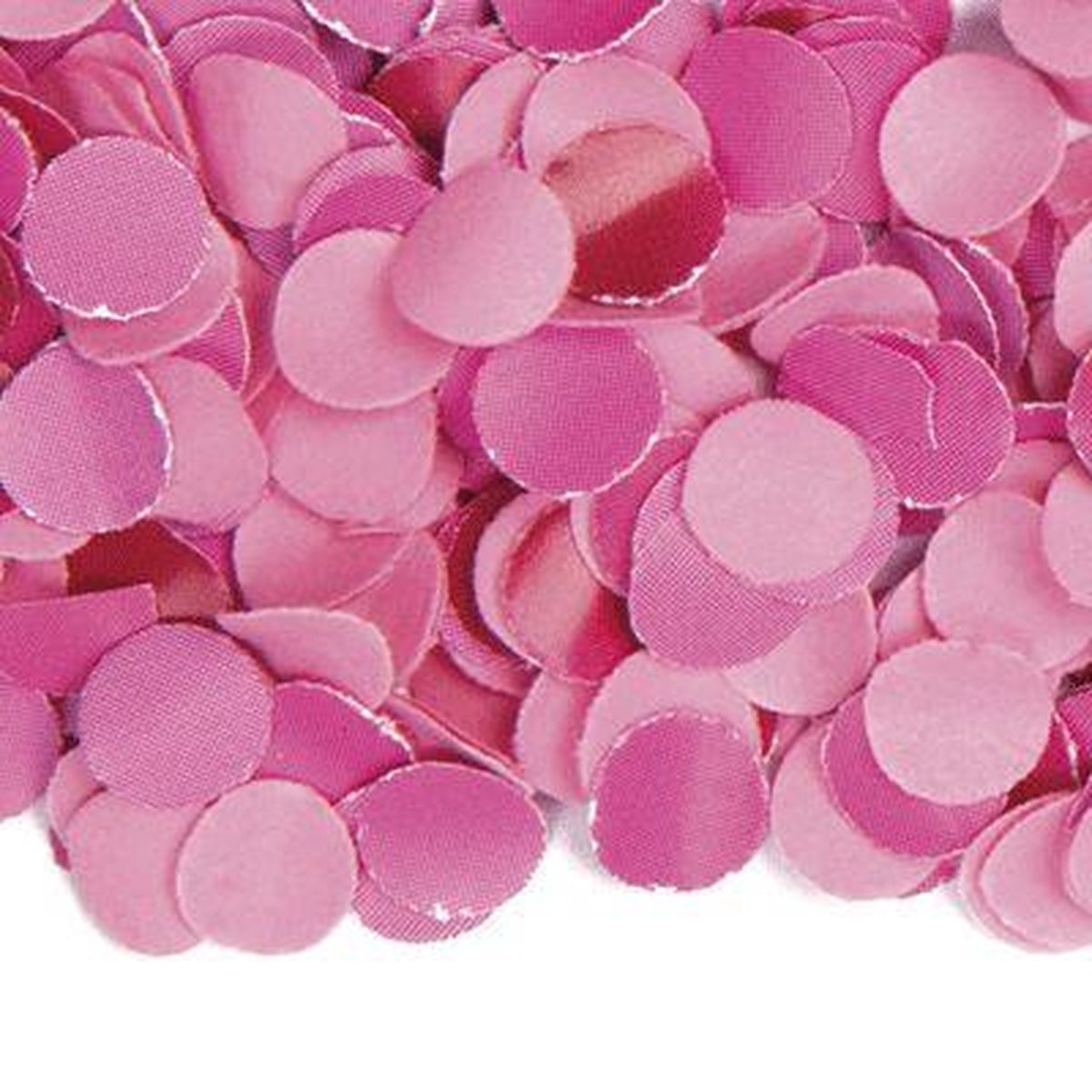 100 gram party confetti kleur roze - Feestartikelen | bol.com