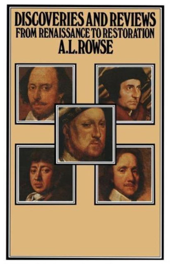 Discoveries and Reviews | 9781349026258 | Alfred Lestie Rowe | Boeken ...