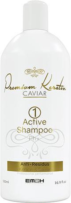 ACTIV SHAMPOO 500ML PREMIUM KERATIN CAVIAR | bol