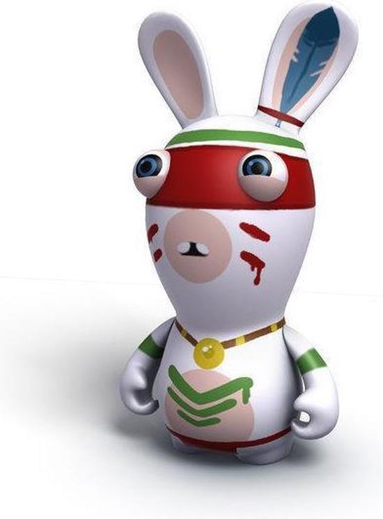 Raving Rabbids Travel in Time: Indian Rabbid PVC figure | bol.com