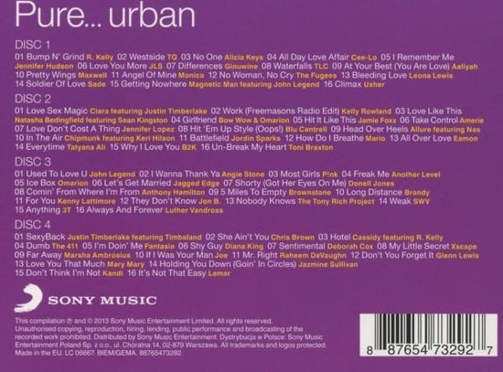 Various - Pure... Urban, Various | CD (album) | Muziek | bol