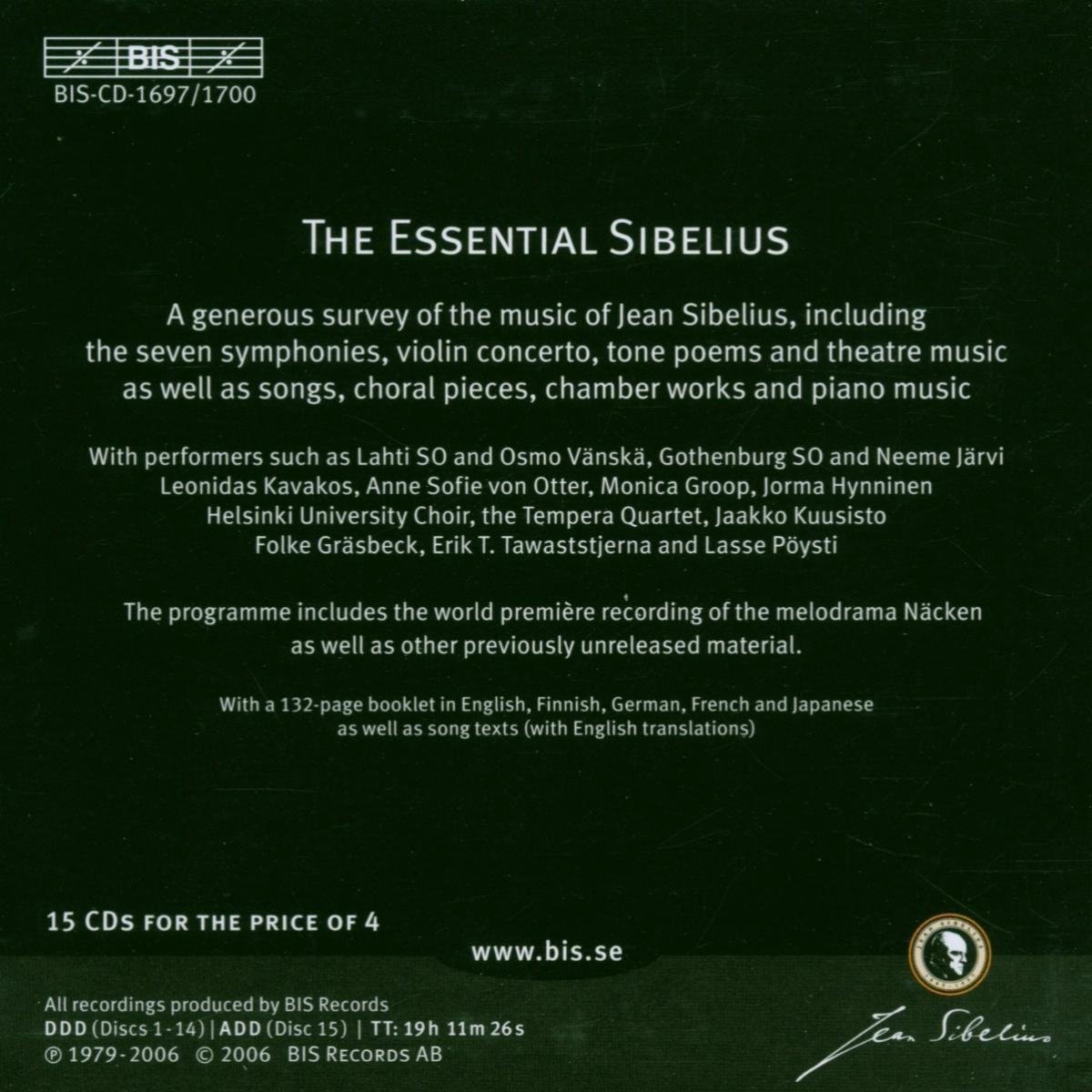 Lahti Symphony Orchestra & Gothenburg Symphony Orchestra - Sibelius: The Essential... | bol