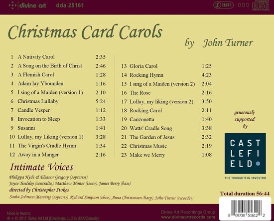 Sasha Johnson Manning - Richard Simpson - Anna Chr - Christmas Card ...