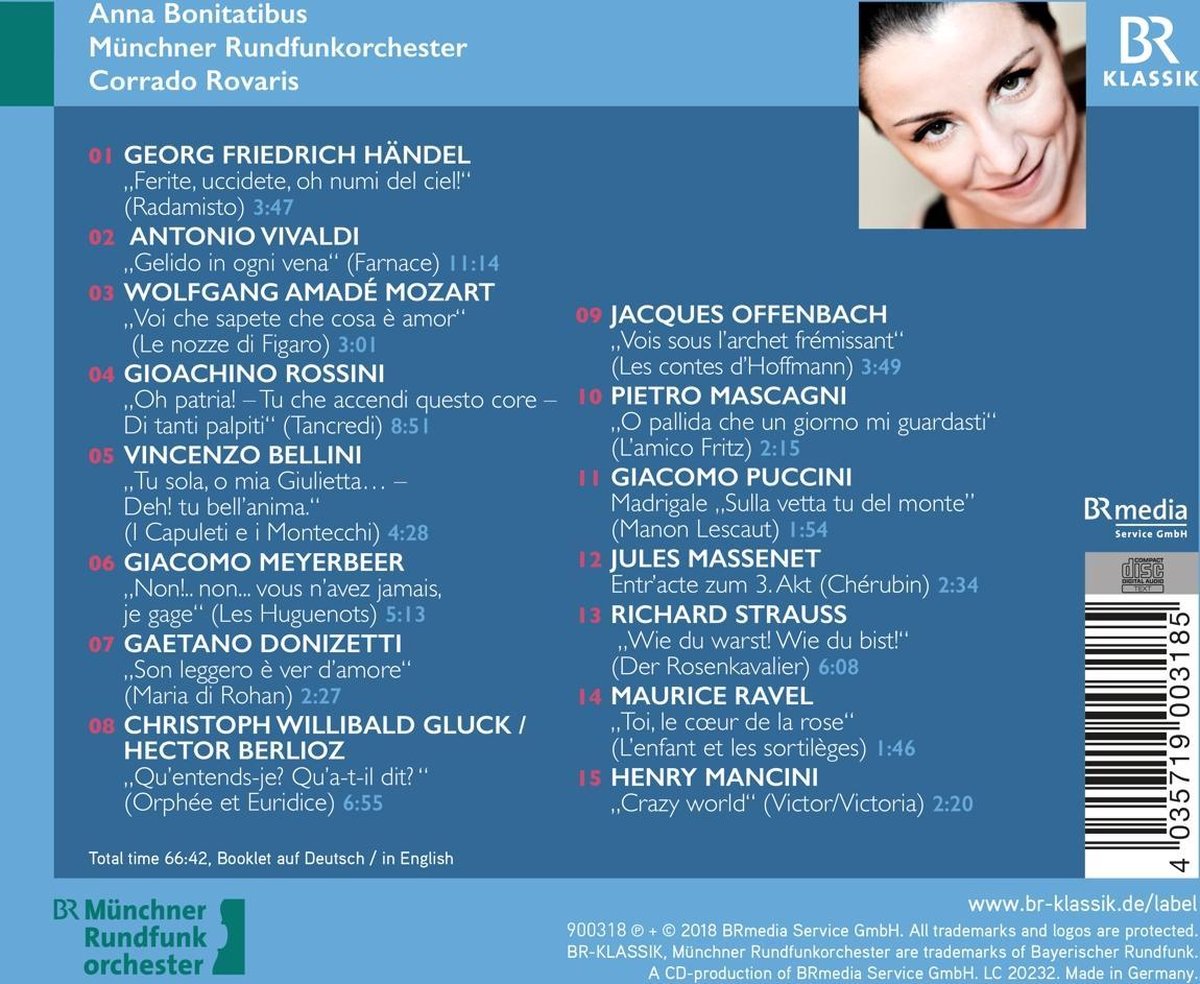Anna Bonitatibus, Münchner Rundfunkorchester - En Travesti (CD ...