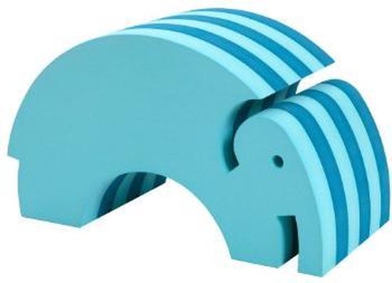 bObles Tumbling Animals - Olifant blauw speelmeubel | bol