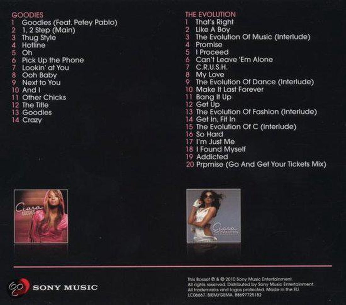 Goodies/The Evolution, Ciara | CD (album) | Muziek | bol.com