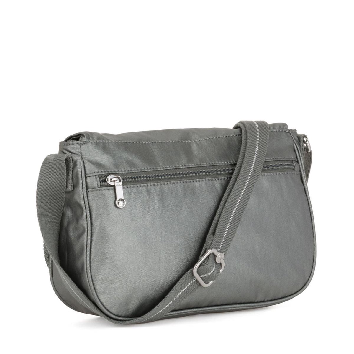 Kipling Earthbeat S Crossbody - Metallic Stony | bol.com