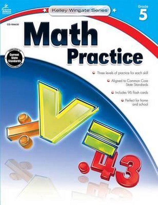 Math Practice, Grade 5 | 9781483805030 | Boeken | bol