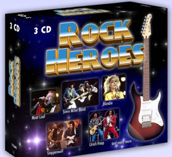 Rock Heroes 3-Cd, various artists | CD (album) | Muziek | bol