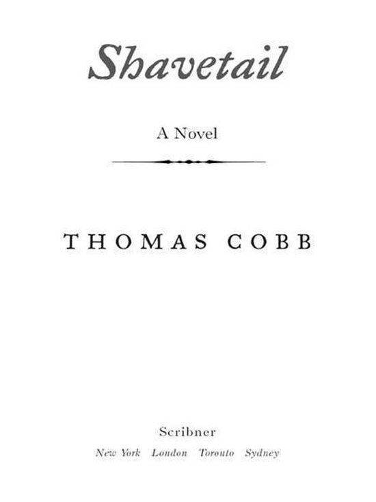 Shavetail (ebook), Thomas Cobb | 9781416561309 | Boeken | bol